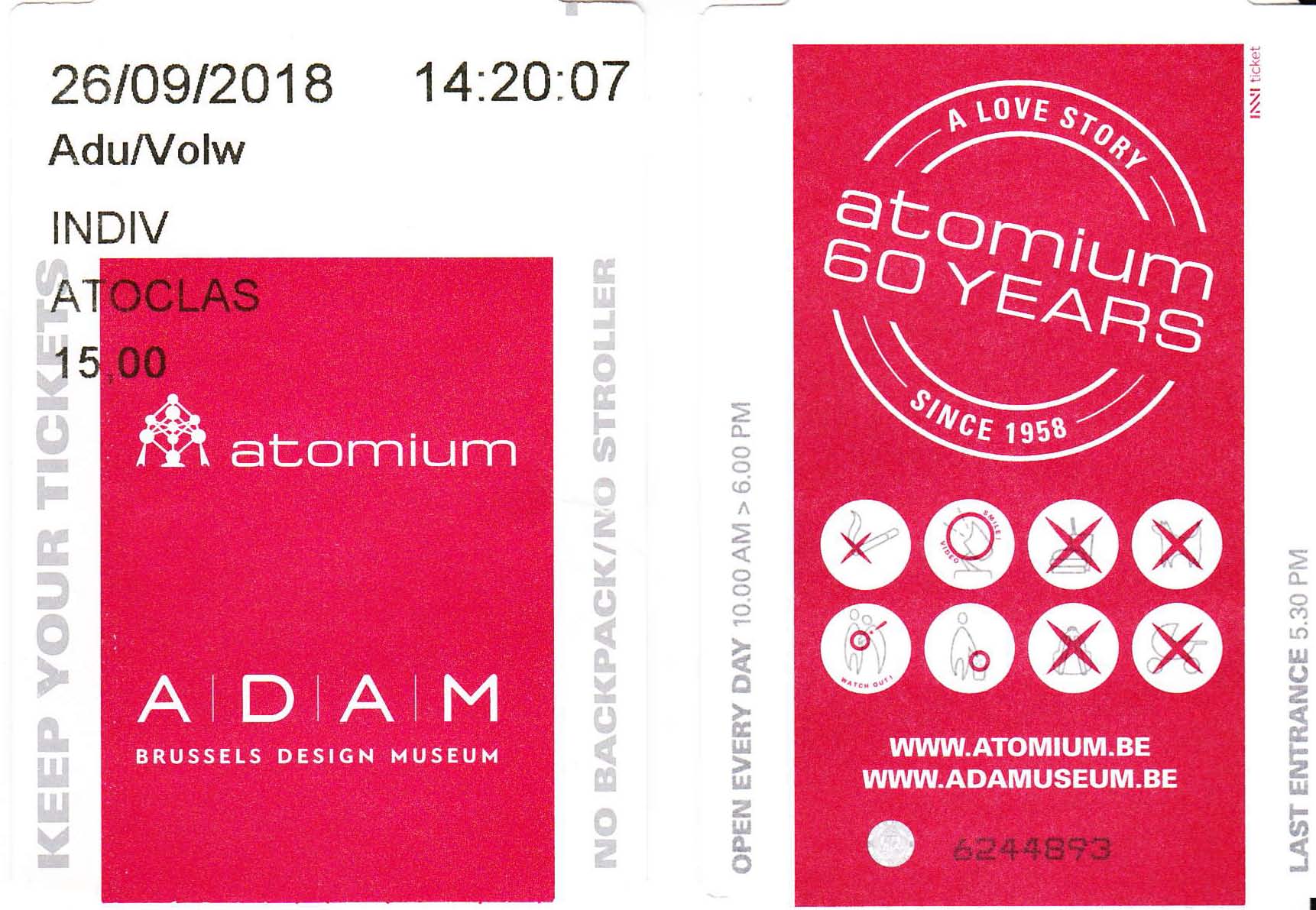 Brussels Atomium – Peter Bargh
